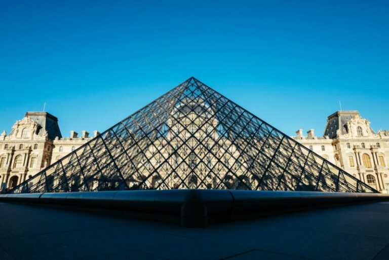 Glass Pyramid at The Louvre: History & About