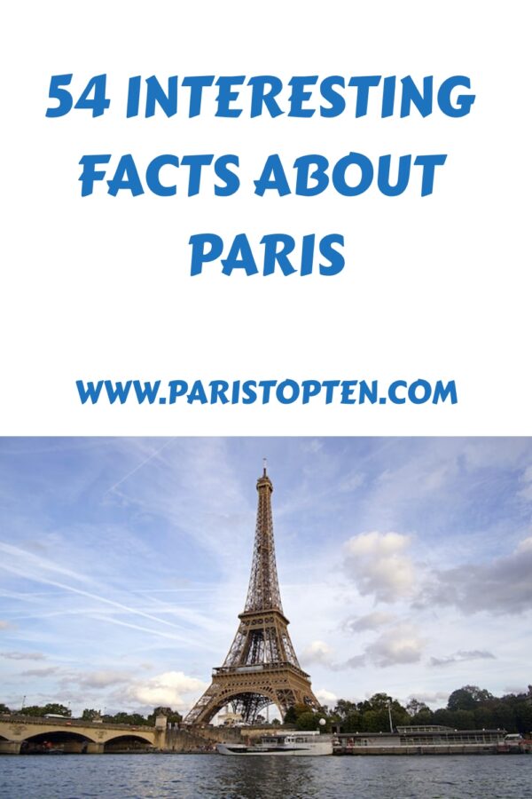 54 Fun & Interesting Facts About Paris