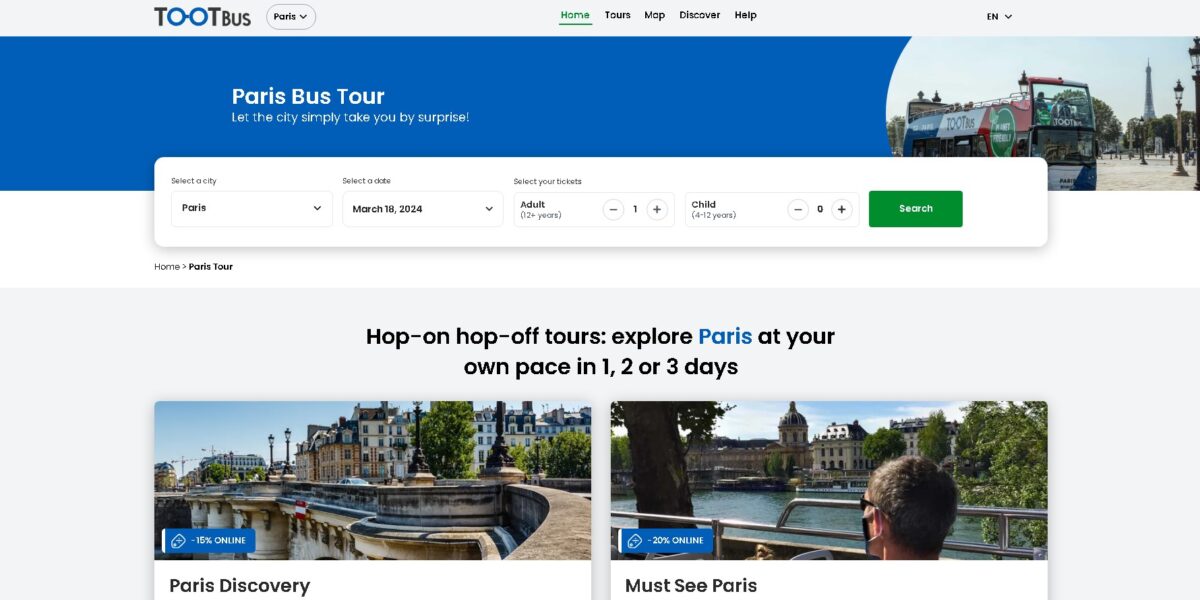 Tootbus Paris by Night Tour — Paris Tour Review | Paris Top Ten